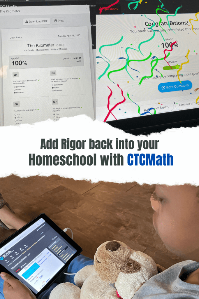 Add Rigor back into your Homeschool Math with CTCMath – @Mamasweetbaby
