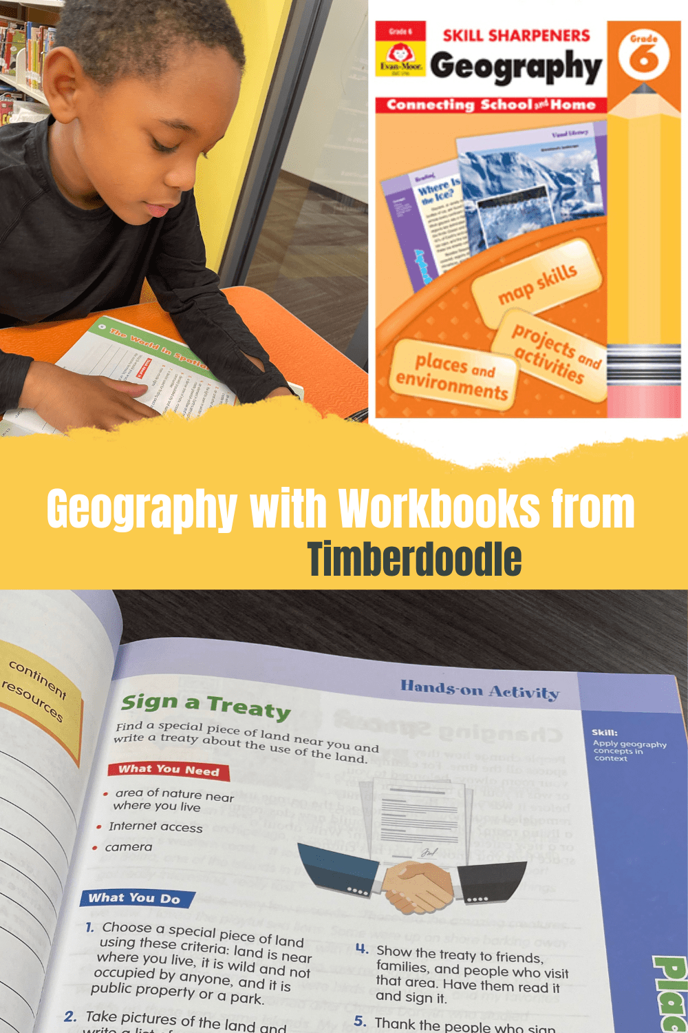 Geography with Workbooks from Timberdoodle – @Mamasweetbaby
