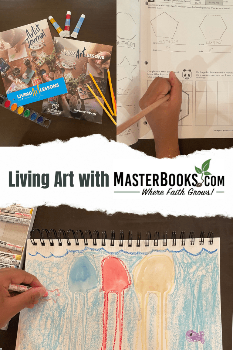 Living Art with Master Books – @Mamasweetbaby